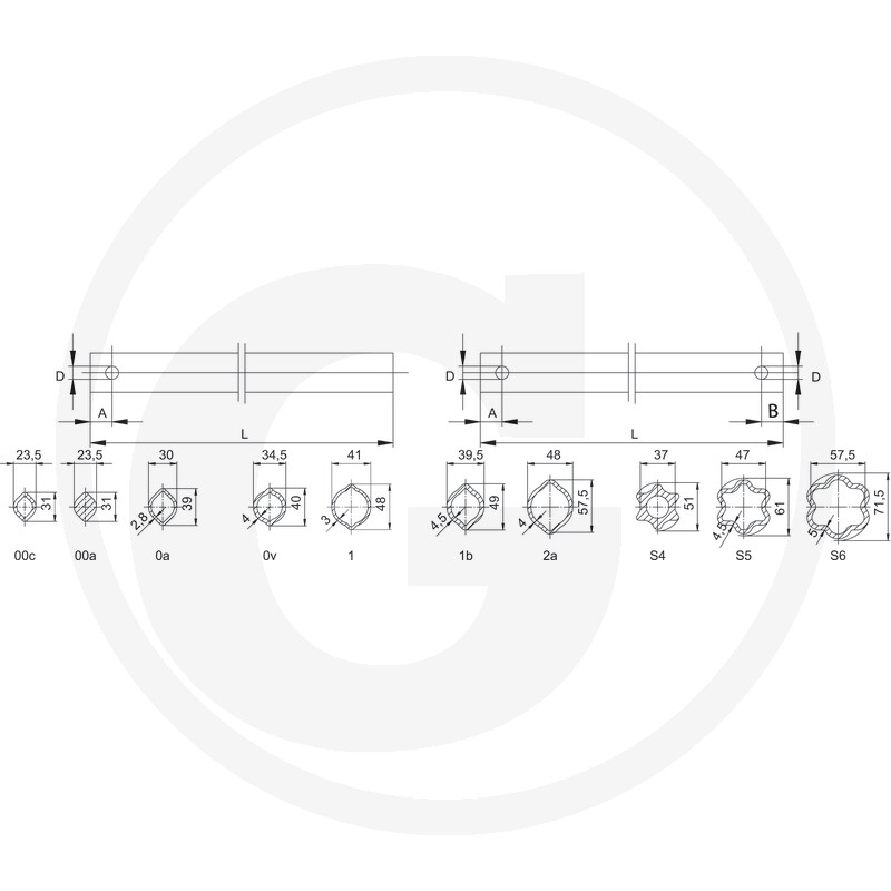 Profilrohre Standard online kaufen