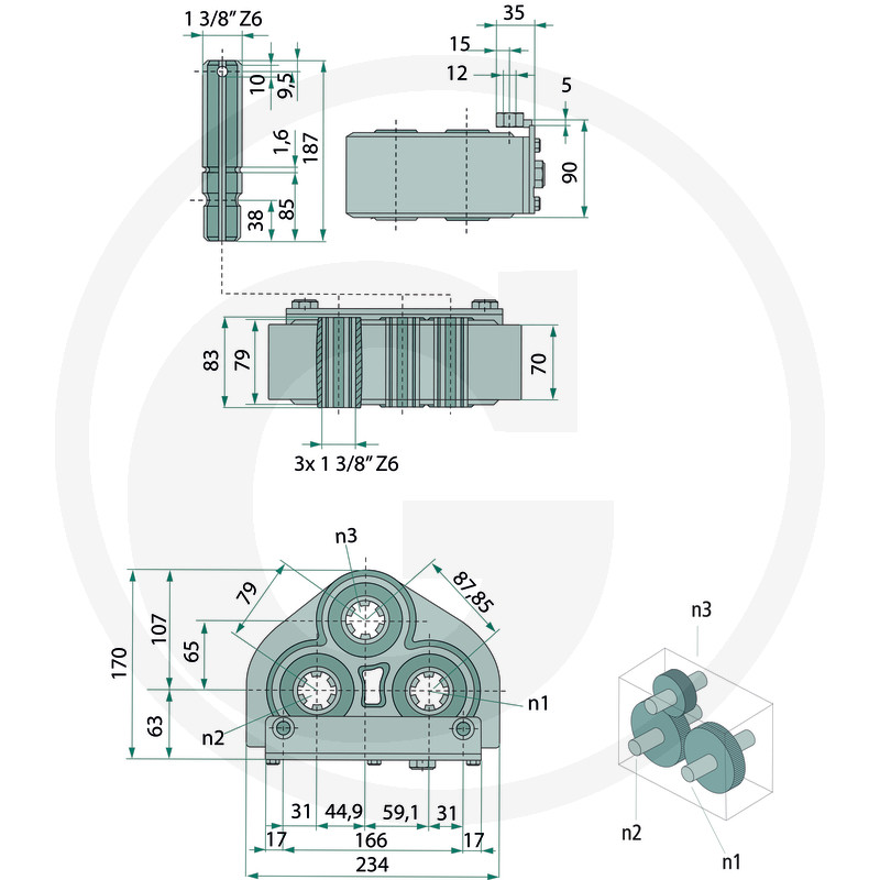 Multifunktionsgetriebe IMR 1 online kaufen