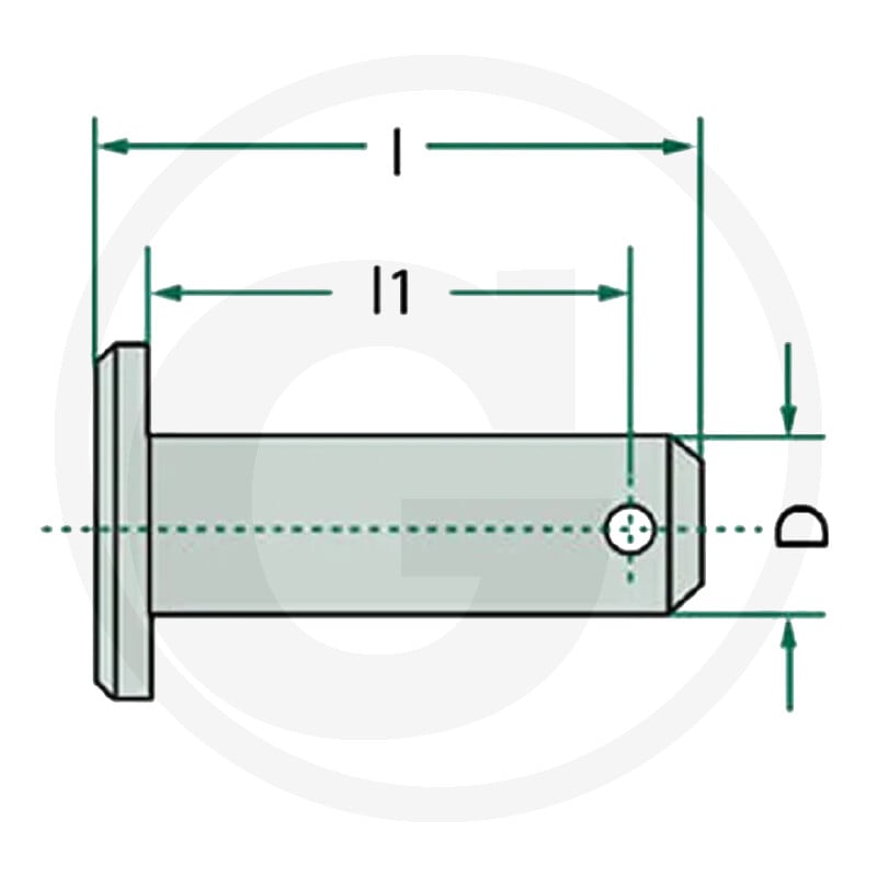 Bolzen mit Kopf (DIN 1444) online kaufen