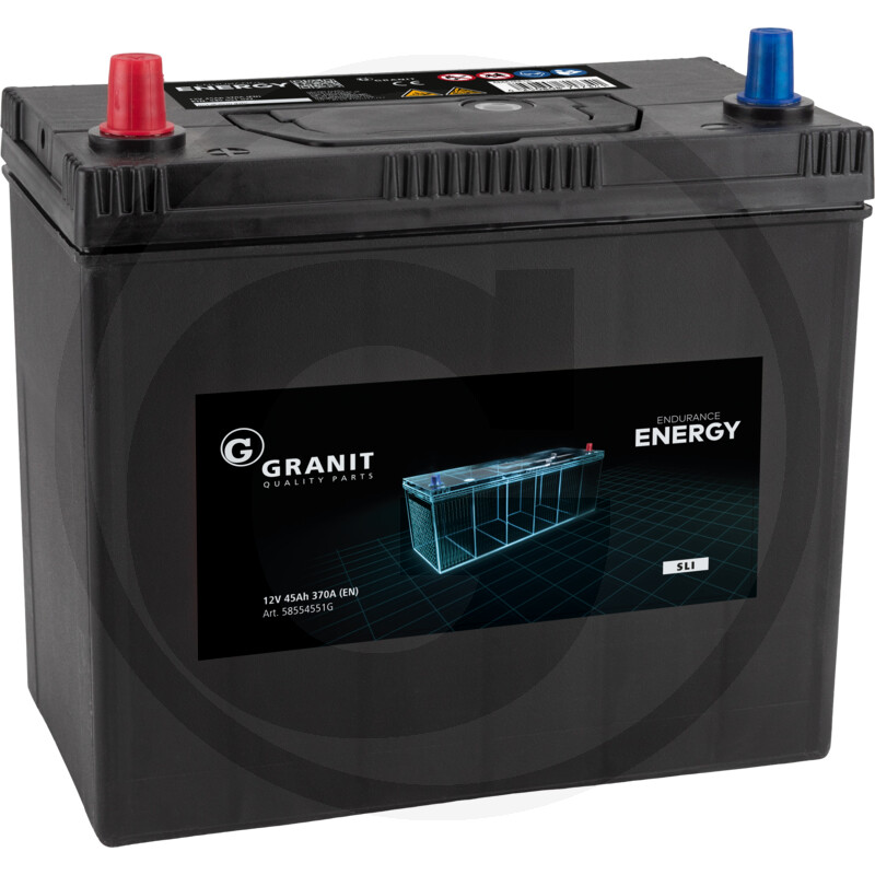 GRANIT ENDURANCE ENERGY Batterie 12 V / 45 Ah