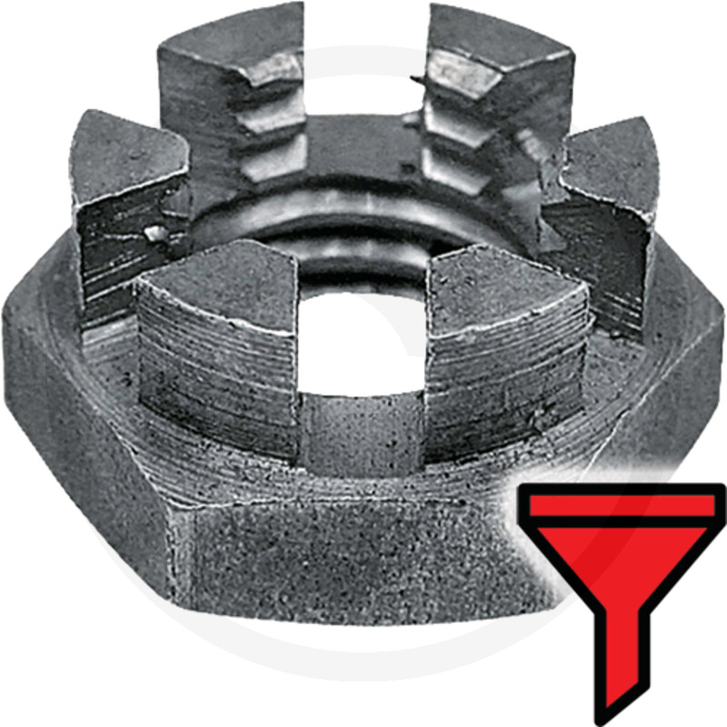 Kronenmuttern (DIN 937) online kaufen